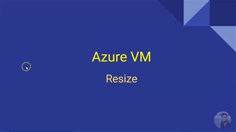 How To Resize Azure Vm Youtube