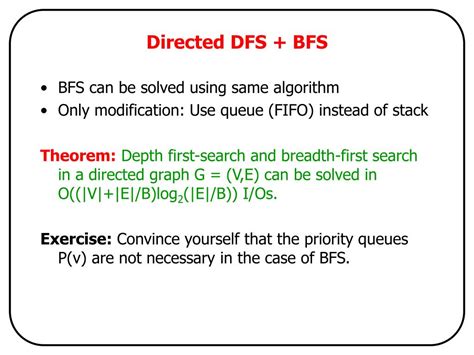 PPT BFS And DFS PowerPoint Presentation Free Download ID