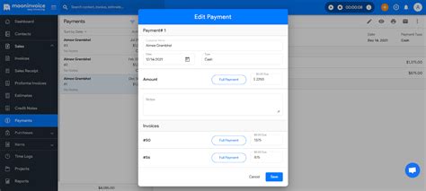 How Can I Edit The Payments Moon Invoice Easy Invoicing