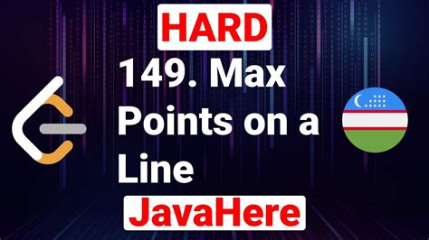 149 Max Points On A Line Leetcode Youtube
