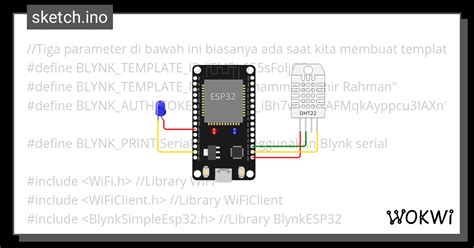 Muhammad Tahir Rahman42222003tugas 9 Iot Blynk Copy Wokwi Esp32