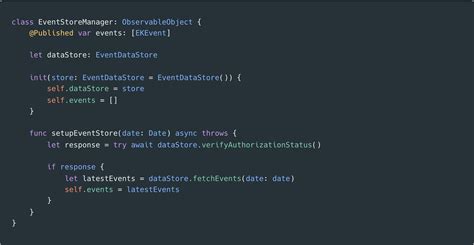 Blog Simplified Calendar Interaction Creating And Viewing Iphone Events With Swiftui And Xcode