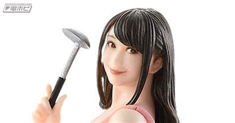 白石茉莉奈さんがセクシーなエプロン姿とにゃんポーズでプラモデル化Naked Angel11弾がAmazonにて予約受付中