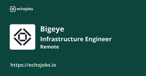 Bigeye Is Hiring Sr Infrastructure Engineer Usd 170k 194k Remote Aws Bash Java Go Gcp Azure