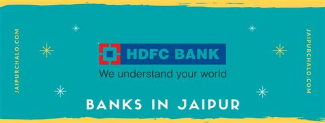 HDFC Bank In Jaipur Rajasthan Contact Number Address Ifsc Code