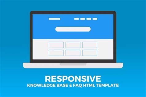 responsive knowledge base and faq html template latest version