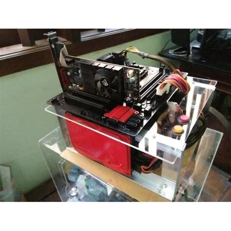 Jual Casing Pc Open Air Mini Itx Mikro Atx Kota Surabaya Bir Tokopedia
