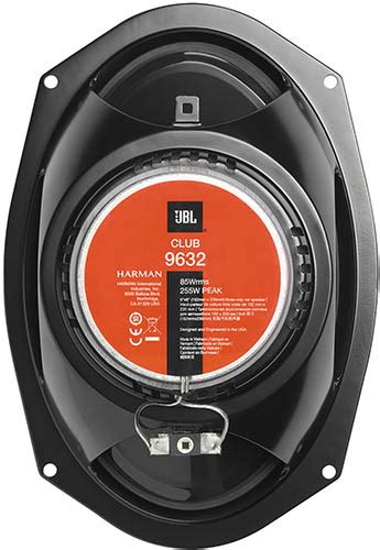 JBL Club 9632 инструкция