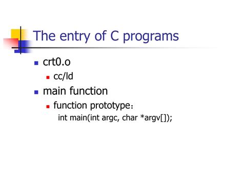 Ppt Ch4 Linux System Programming Process And Ipc Powerpoint