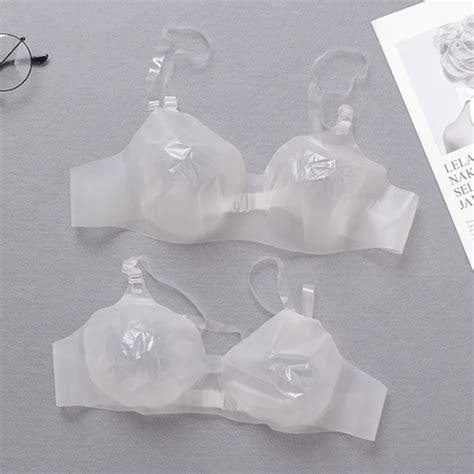 Women Wearing Clear Plastic Bras Huyhv