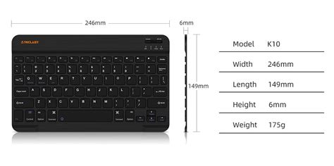 Teclast K10 Bluetooth Keyboard