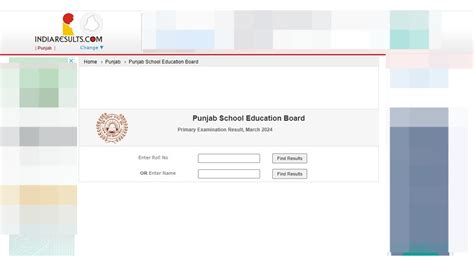 PSEB Th Result Websites To Check Scorecard Education News