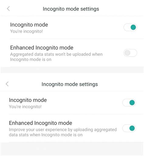 Xiaomi Mi Browser And Mint Browser Updated To Turn Off Incognito Mode Aggregated Data Collection