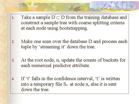 Boat Bootstrapped Optimistic Algorithm For Tree Construction Cis