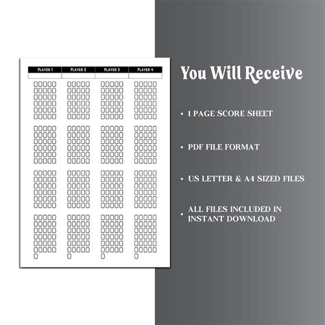 Cribbage Score Sheets Cribbage Scoring Cribbage Scoring Aid Printable Cribbage Scoring Chart