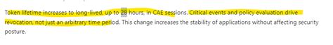 Continuous Access Evaluation Cae Microsoft Qanda