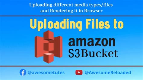 Uploading Filesimagespdfs To Aws S3 Bucket With Nodejs Aws Sdk And