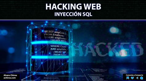 Hacking Web Inyección SQL Álvaro Chirou