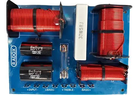 Crossover 3 Vías 400 Watts 2 Bajos Un Agudo Radox Mercadolibre