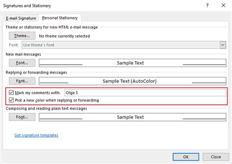 Mark And Preface Comments In Replies And Forwards Microsoft Outlook 365