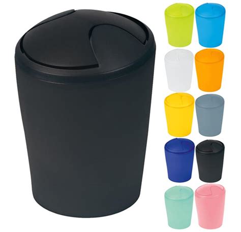 Poubelle Move Collection Couleur Noire 5l