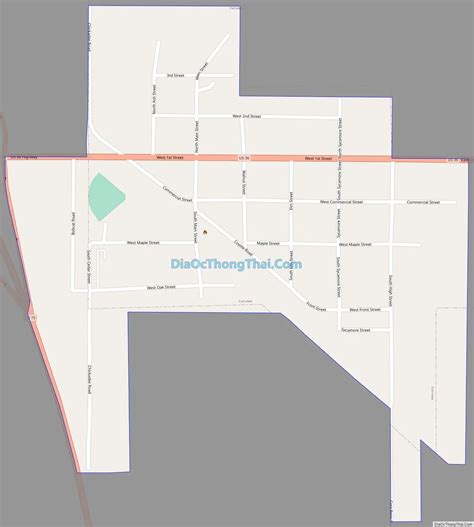 Map Of Fairview City Kansas