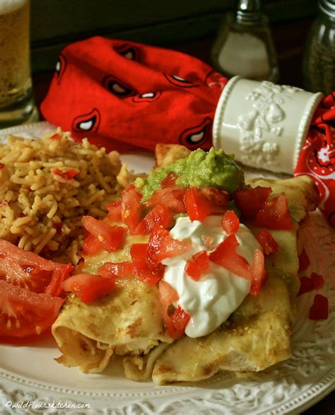 Enchiladas Suizas Verde Slow Cooker Wildflours Cottage Kitchen