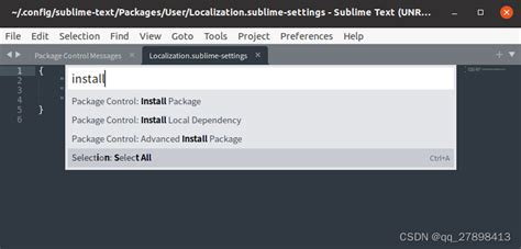 Ubuntu安装sublime3并设置中文sublime Text 3 Ubuntu Csdn博客