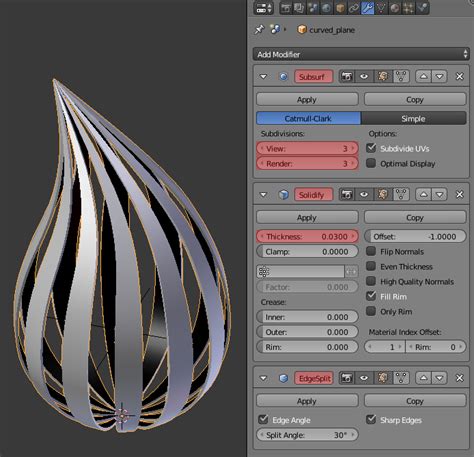 Modeling Modelling With Simple Deform Blender Stack Exchange