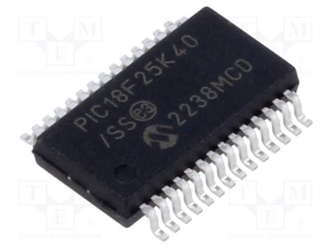 Pic18f25k40 Ess Microchip Technology Ic Pic Microcontroller 64mhz