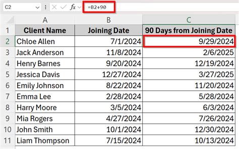 How To Calculate 90 Days From Date In Excel 4 Easy Ways Excel Insider