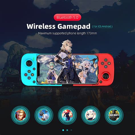 Cell Phone Gamepad Control Bluetooth Trigger Pubg Joystick For Iphone Android Ios Sony Ps4