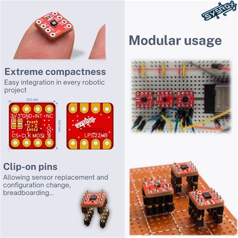 Sysrox Nano Sensor Lps22hb High Precision Barometric Pressurealtitudetemperature Sensor Nano