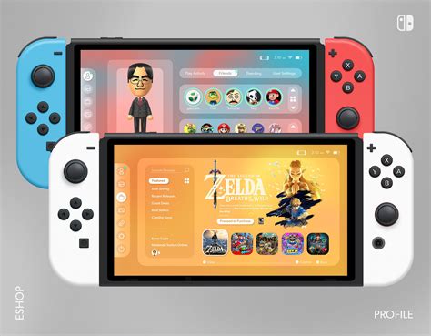 Random This Nintendo Switch Ui Redesign Makes The Home Menu And Eshop Look Like Apples Ios