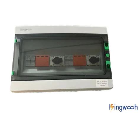 Kingwooh Energy Ip65 Solar Dc Pv Combiner Box 2 In 2 Out 2 Strings 600v
