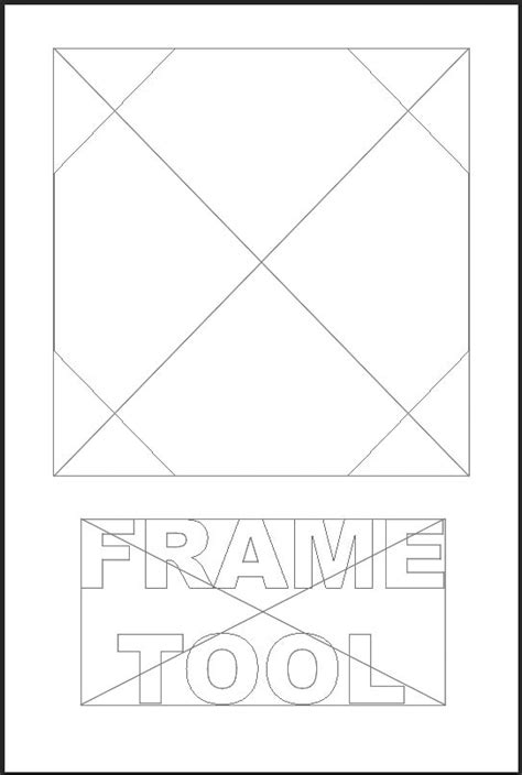 how to use the frame tool in photoshop step by step brendan