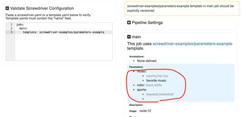 The Parameters To Be Displayed In The UI Are Difficult To Understand