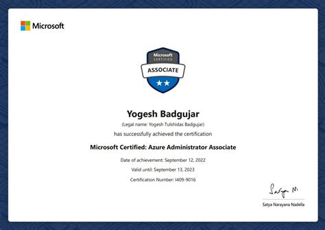 yogesh badgujar on linkedin azureadministrator az104 azurecertified