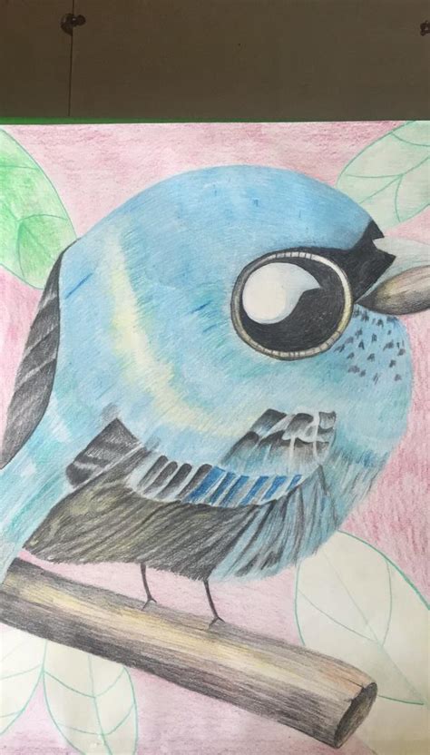 幾張漂亮的少兒美術老師作品素描彩鉛畫漫畫作品 每日頭條