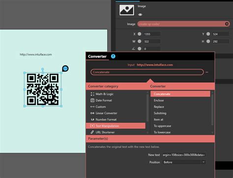 Change QR Code Colors 4 By Whit Wishlist Intuiface Community