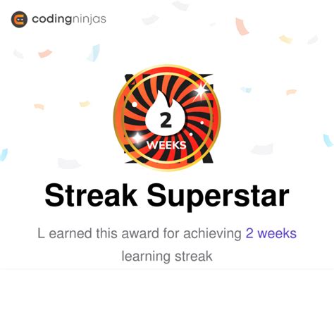 Codingninjas Achievements L Gourab Dash