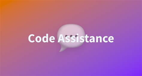 Code Assistance A Hugging Face Space By Huggingfacesupport