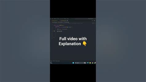 Sum Of All Elements In An Integer Array Javaprogramming Shorts Youtube