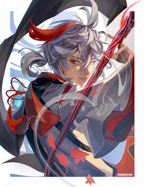 Kaedehara Kazuha Genshin Impact Image By Haekchi 3988735