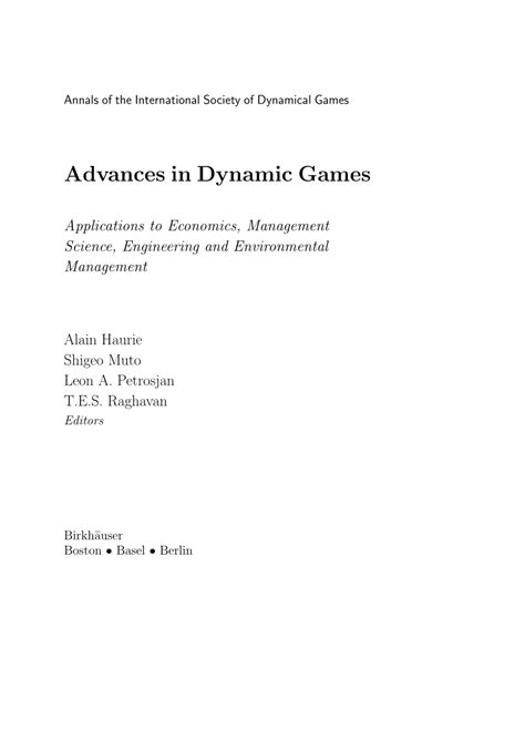 pdf cooperative stochastic games