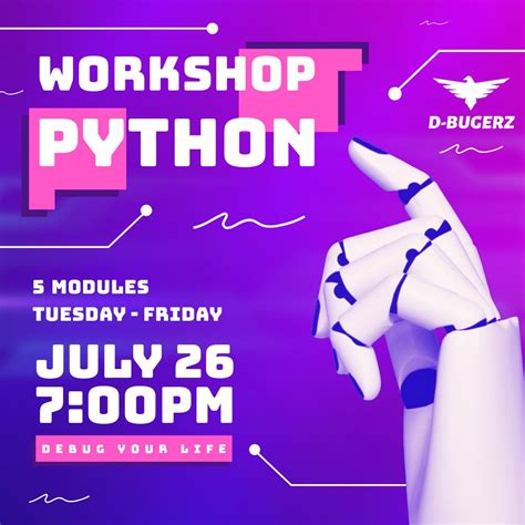 D Bugerz On Linkedin Pythonworkshop Learnpython Codingbootcamp