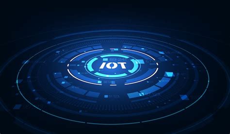 Premium Vector Background Iot Internet Of Things Devices And Connectivity Concepts On A Network