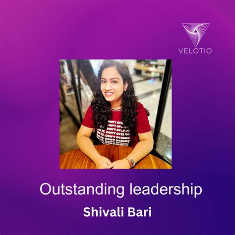 Shivali Bari On Linkedin Outstandingleadership Awards Awards2023