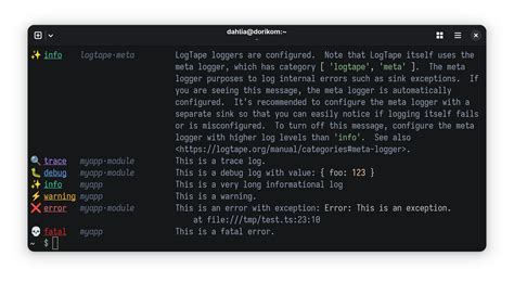Github Dahlialogtape Simple Logging Library With Zero Dependencies