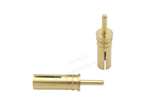 Brass Cnc Machining Solid Round Connector Fortuna